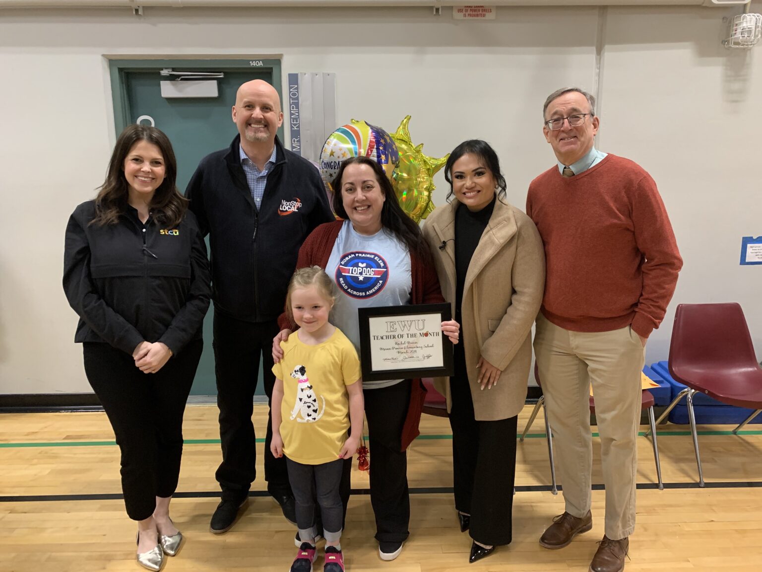 Teacher of the Month - School of Education - College of Professional ...