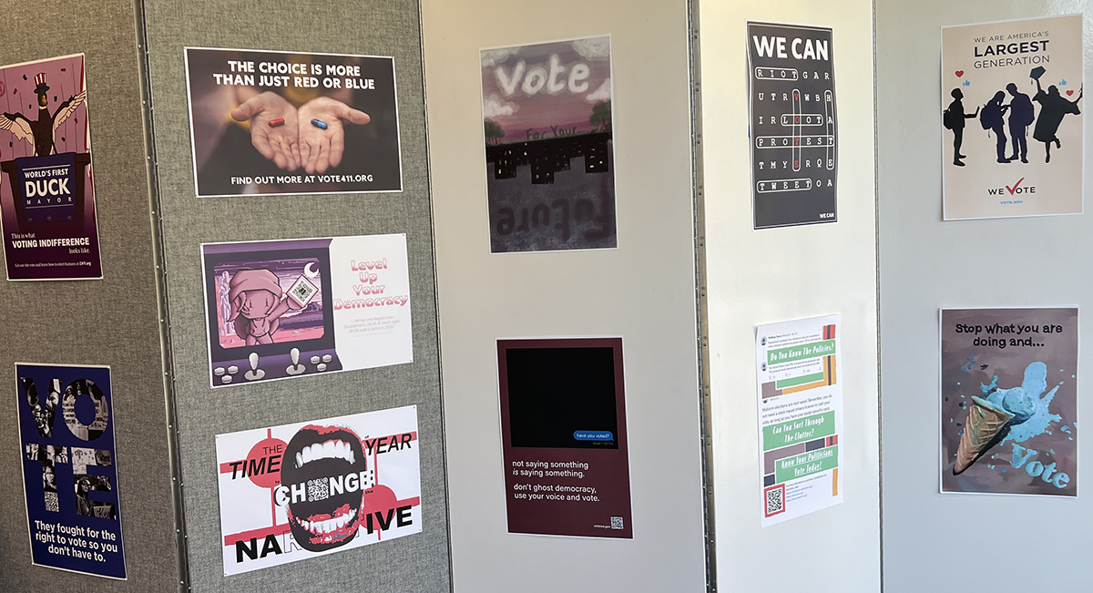 ‘Get Out the Vote’ Poster Art Exhibit at JFK - Stories - EWU - The ...